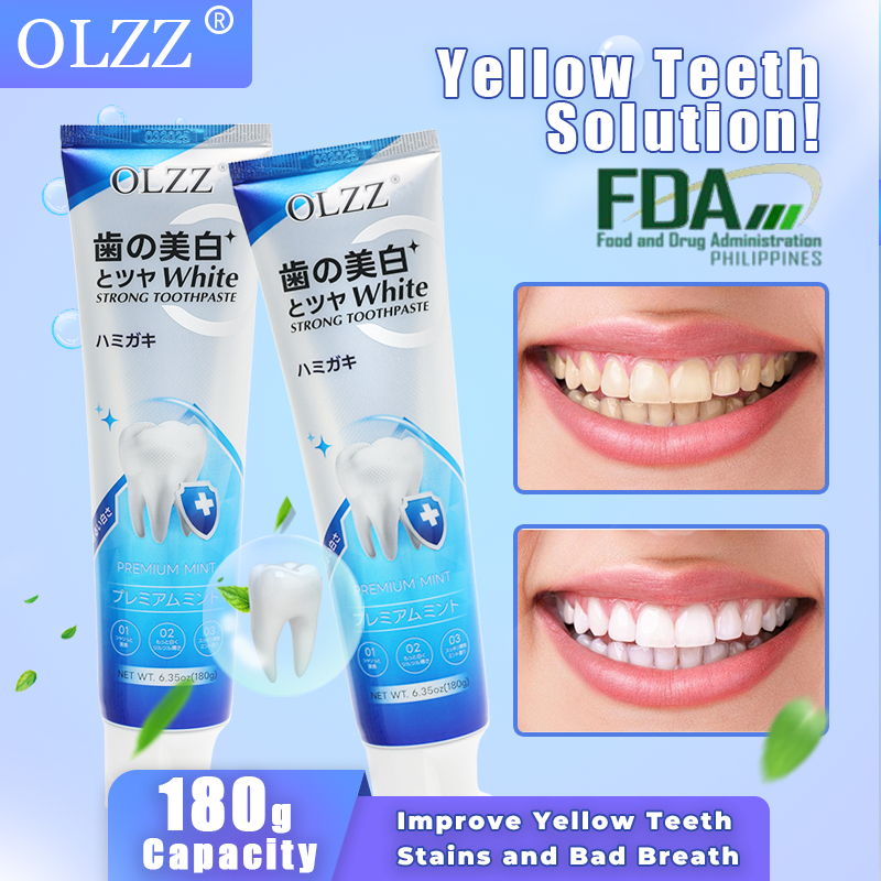 180g Japanese Whitening Food Graded Toothpaste Natural Teeth Whitening ...