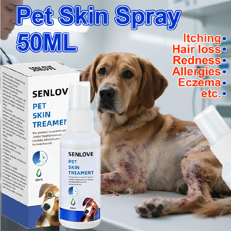 SENOVE Pet Skin Treatment for dog Gamot Sa Galis Ng Aso Anti fungal ...