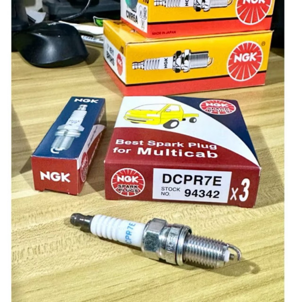 NGK SPARK PLUG DCPR7E for suzuki Multicab F5A F6A K6A Engine | Shopee ...