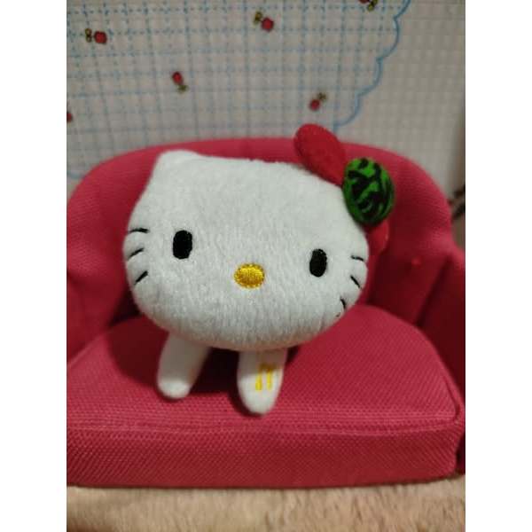 Mcdonald's x Sanrio Hello Kitty Watermelon Stuffed Toy Plush | Shopee ...