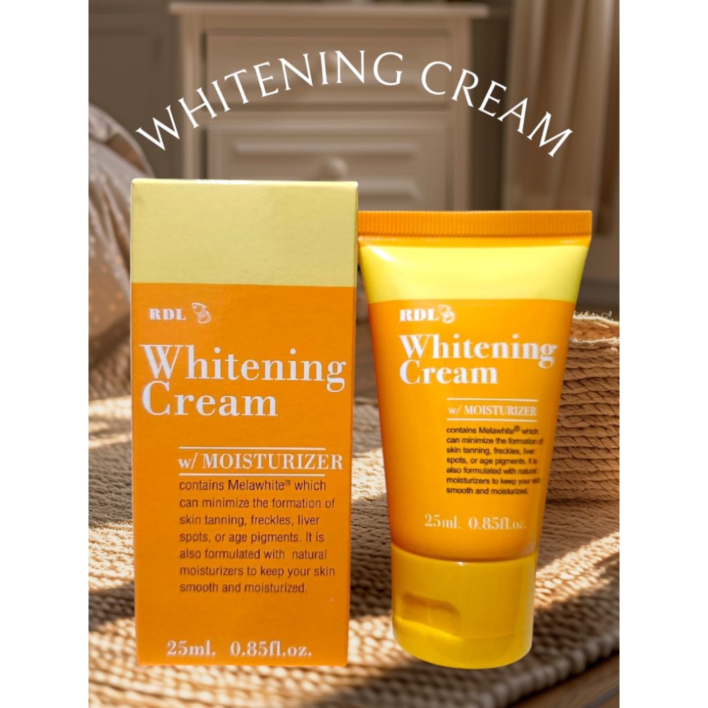RDL Whitening Cream with Moisturizer 6g/12g & 25g | Shopee Philippines