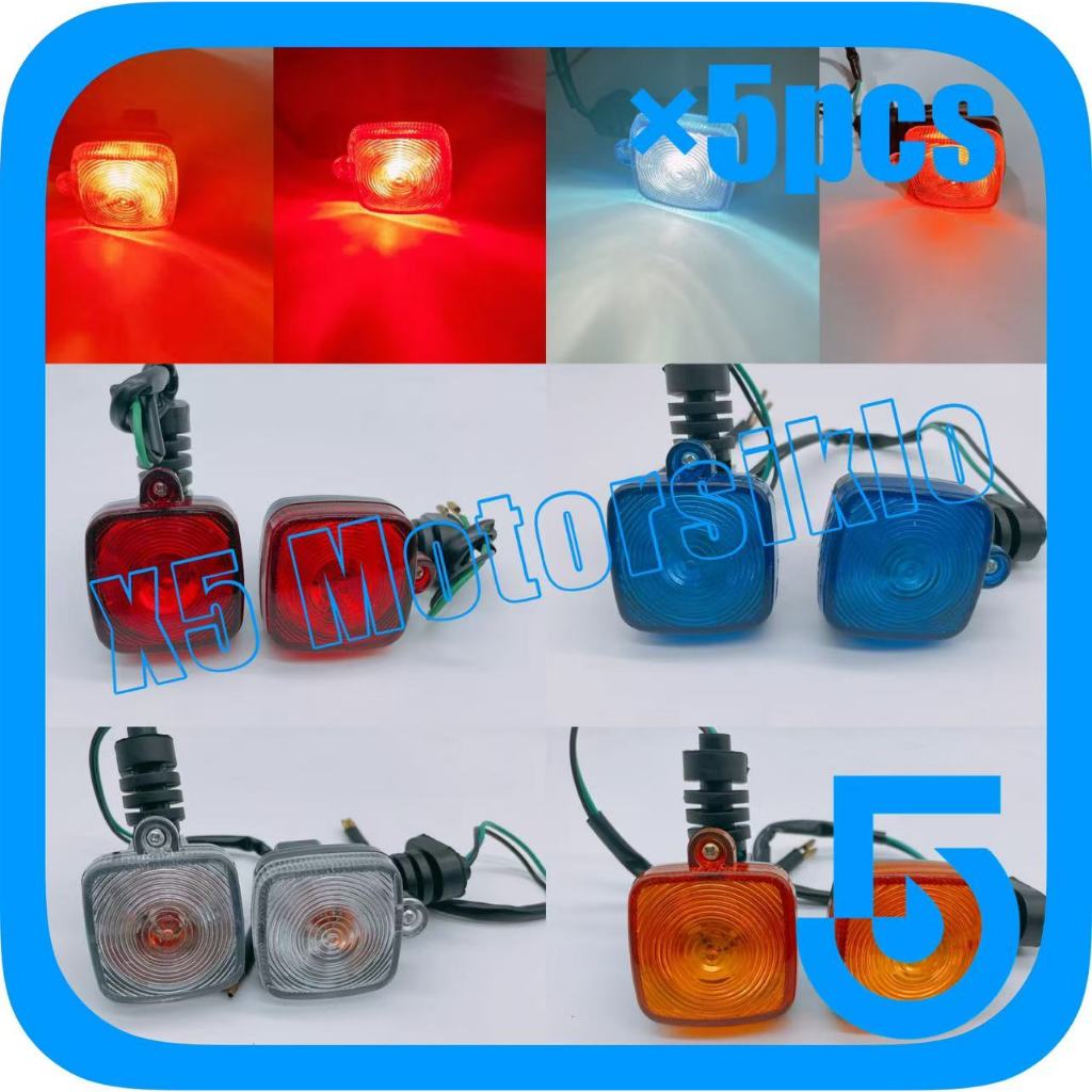 (sale 5pcs) MOTORCYCLE SIGNAL LIGHT FOR TMX（big） | Shopee Philippines