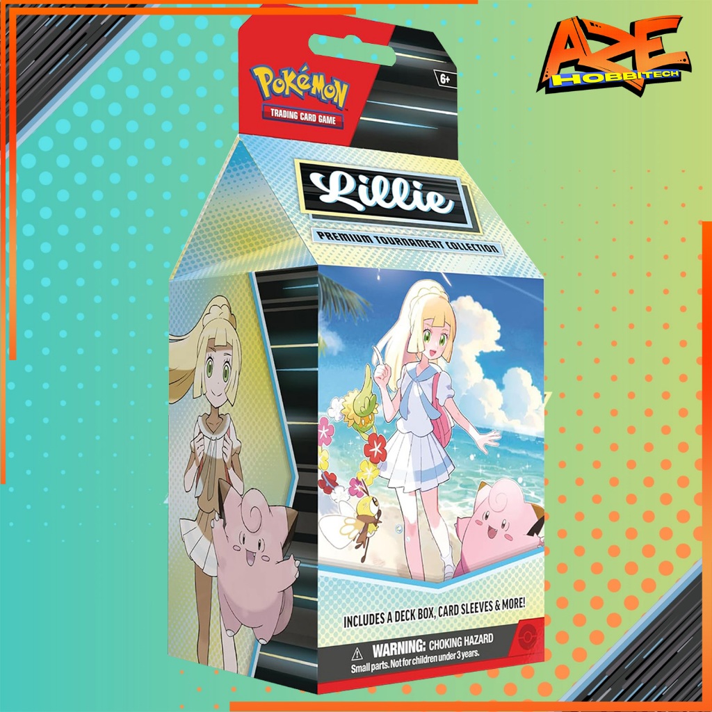 Pokémon TCG: Lillie Premium Tournament Collection Pokemon Cards ...