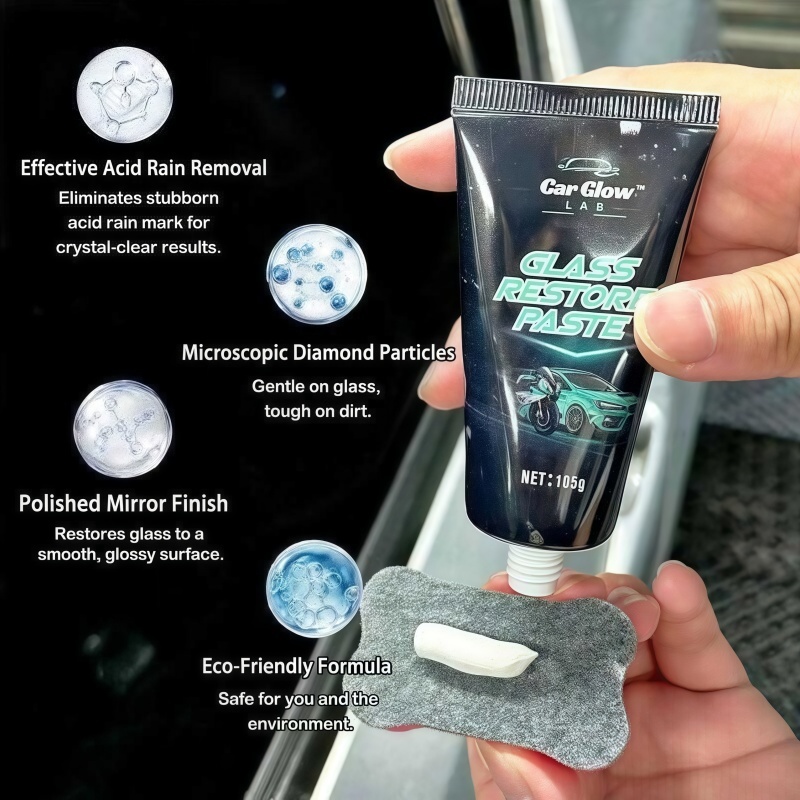【Original Glass Restore Paste】- Professional Glass Cleaner!/Acid Rain ...