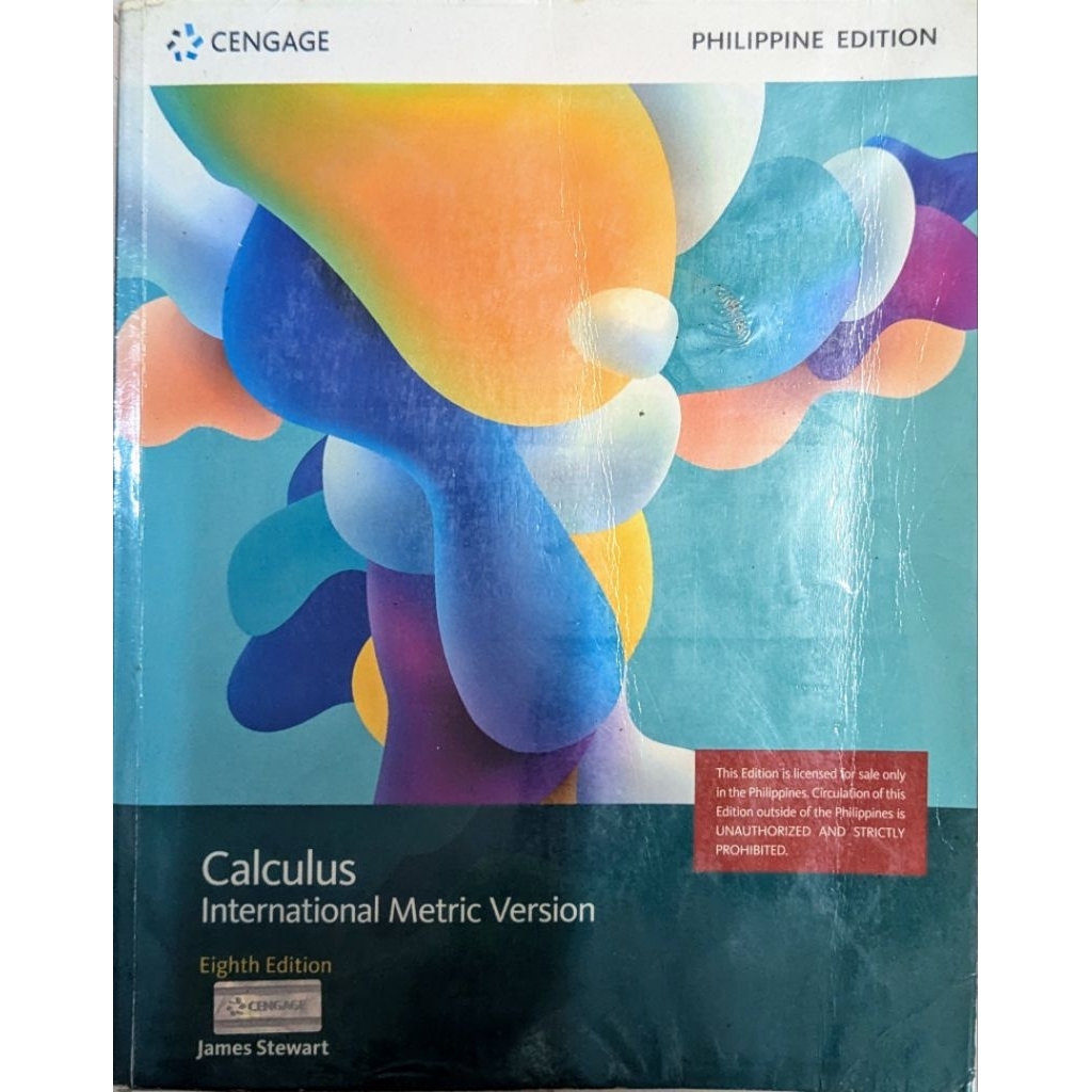 Calculus : International Metric Version (Used) | Shopee Philippines