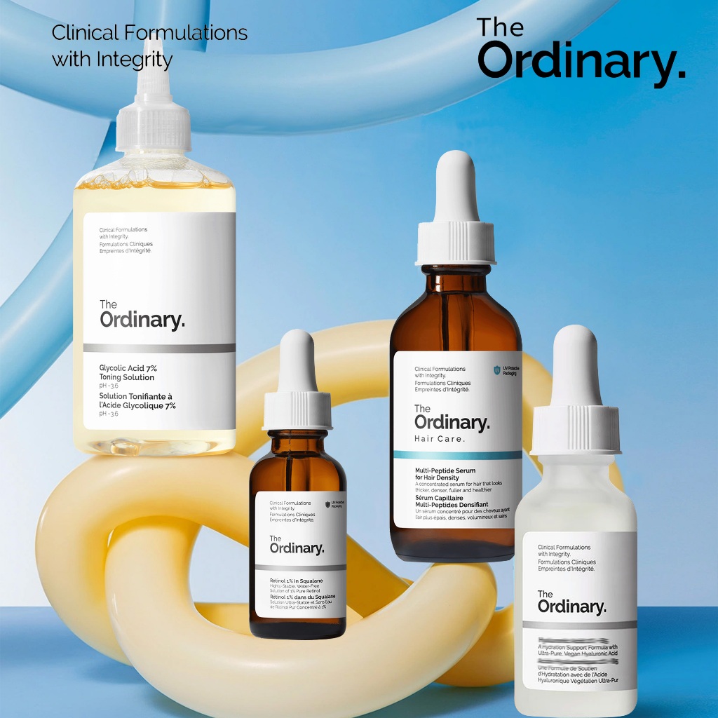 The Ordinary Anti-Aging Set—Retinol+Multi-Peptide Serum+Glycolic Acid ...