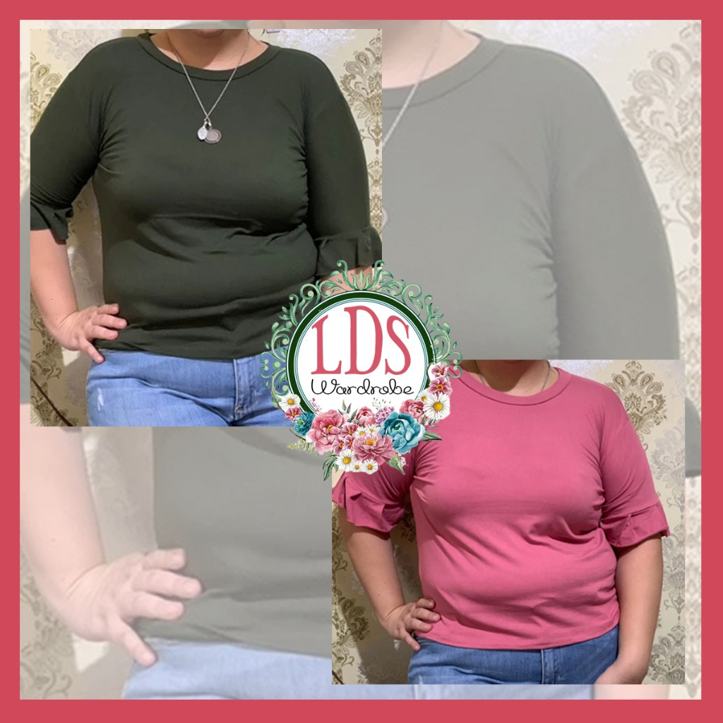 LDS - Tricia Bell Top - Plus Size (CAN FIT TO: Large to 2XL Body Frame ...