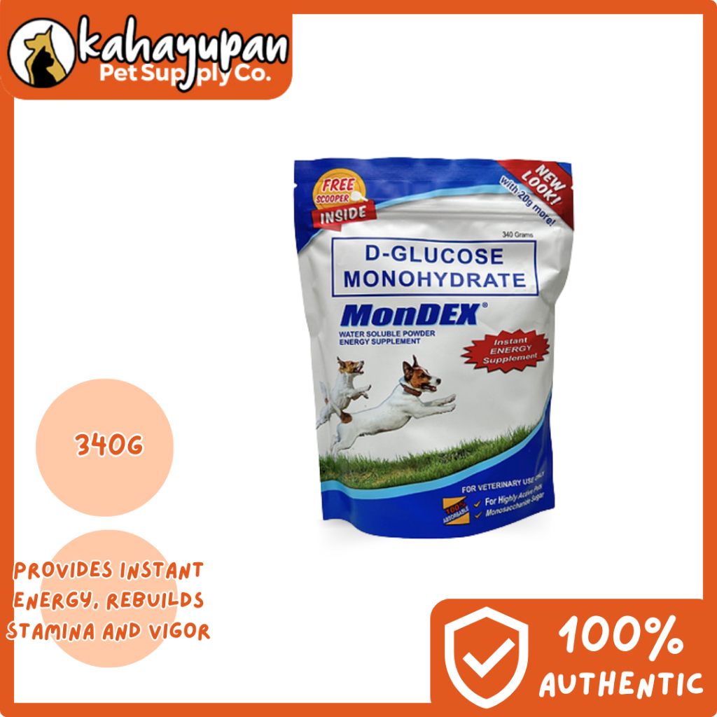 MonDex Water Soluble Energy Supplement for Cats and Dogs (340g ...