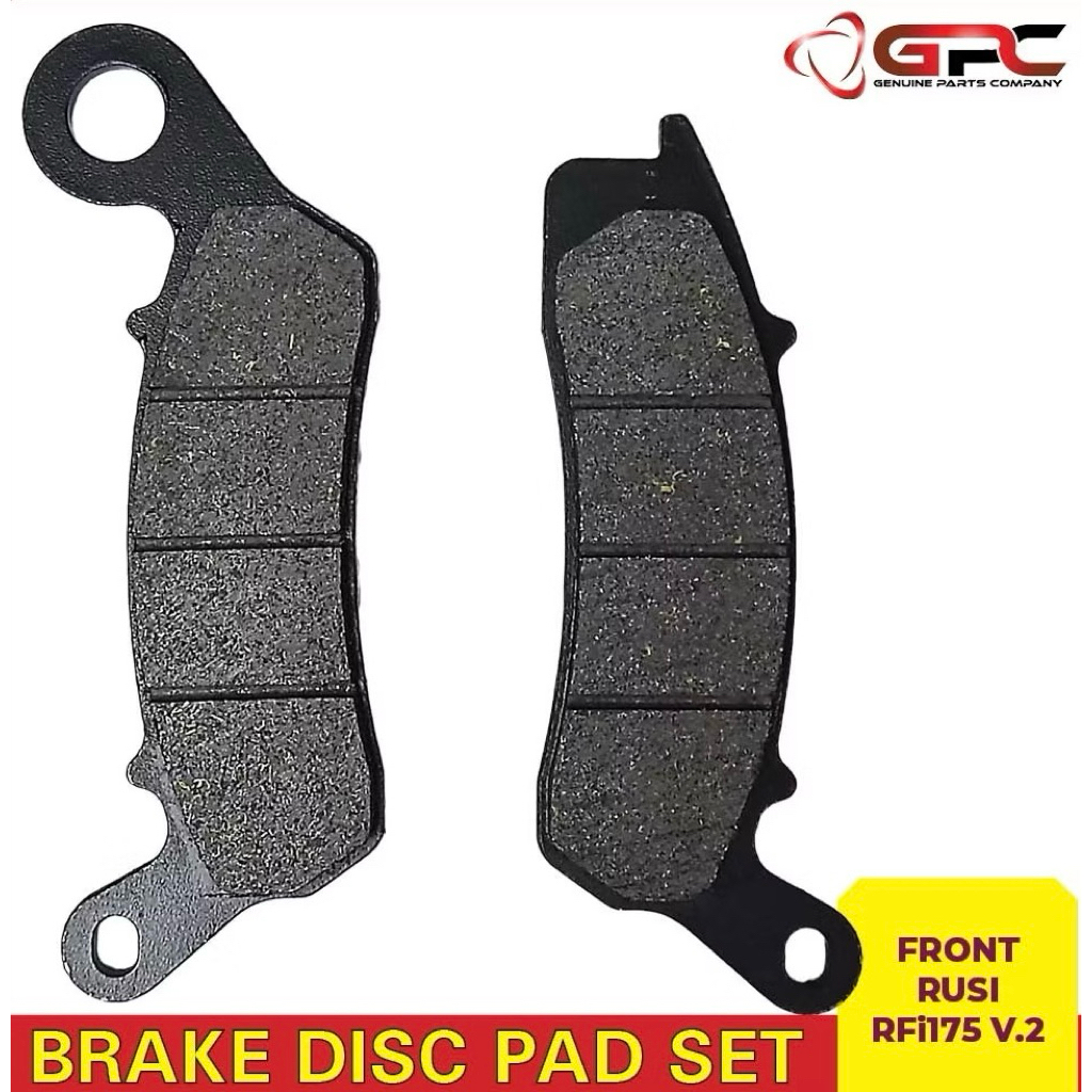 Rusi RFI front Disc pad original gpc | Shopee Philippines