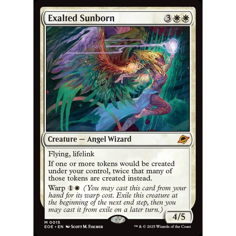 Exalted Sunborn - Edge of Eternities (EOE) - WHITE | Shopee Philippines