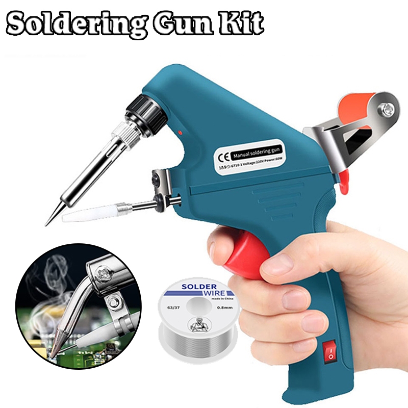 Auto Welding Automatic Feed Soldering Iron Gun Handheld Soldering Gun ...