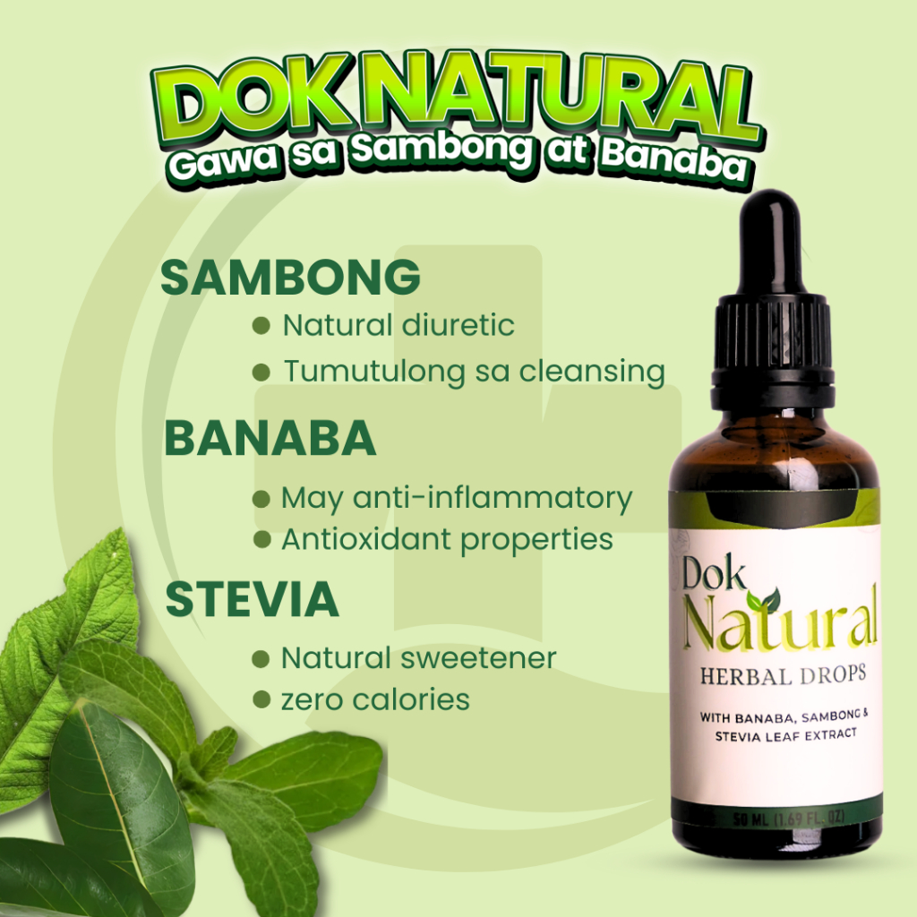 Dok Natural Herbal Drops - Food Supplement - For Cleansing and ...