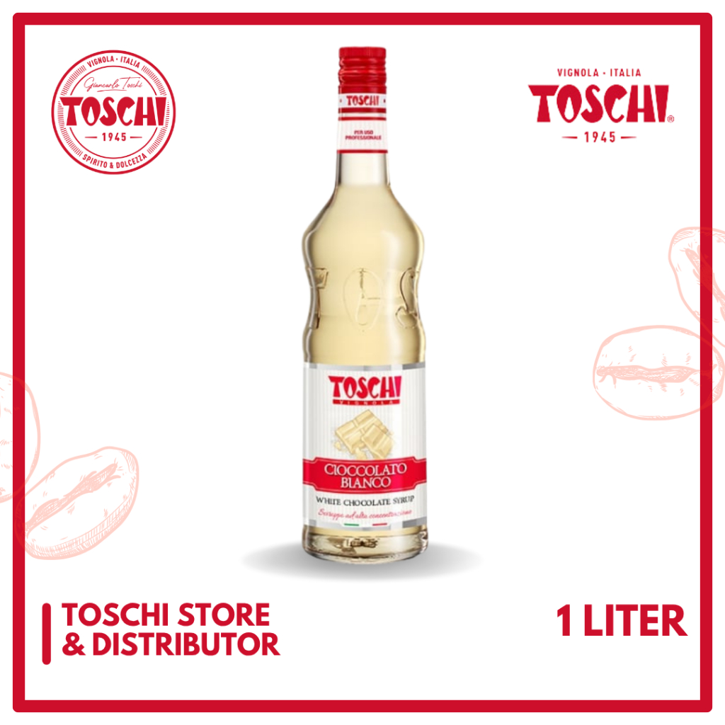 Toschi White Chocolate Syrup 1L | Shopee Philippines
