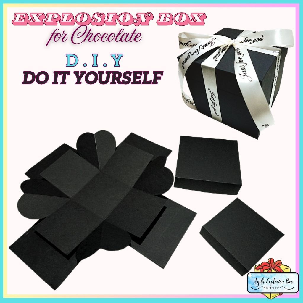 Explosion box for chocolates - Boxes - Gift Boxes - Scrapbooking ...
