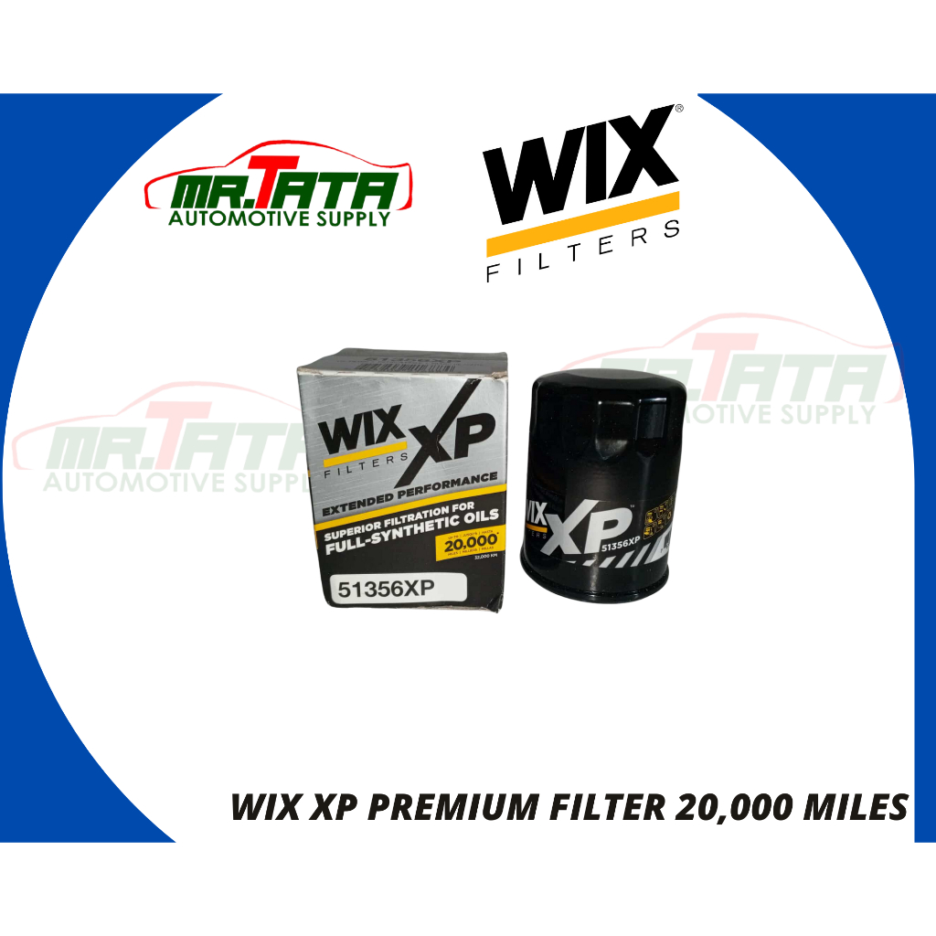 WIX XP PREMIUM FILTER (20,000 MILES) 51356XP Oil filter for Mitsubishi ...