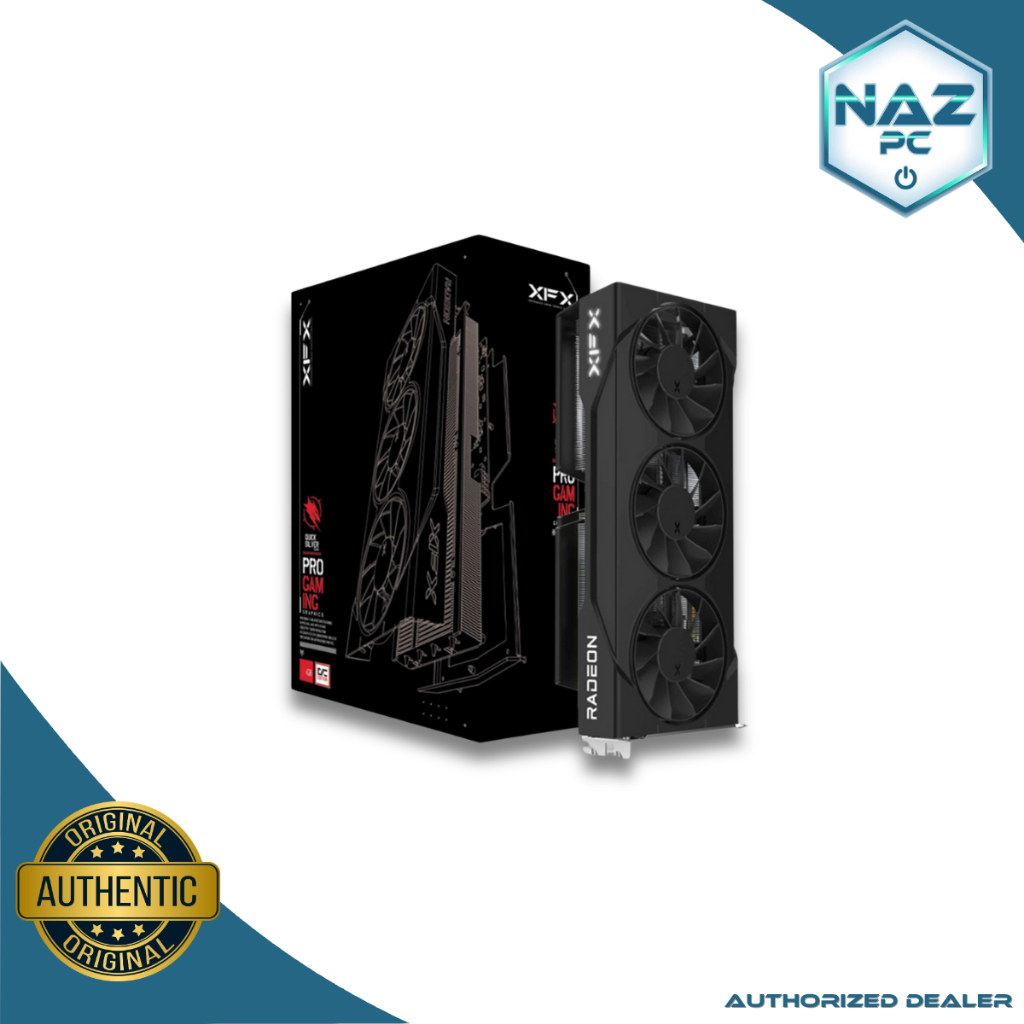 XFX Swift AMD Radeon RX 9060 XT OC Triple Fan Gaming Edition 16GB Black ...