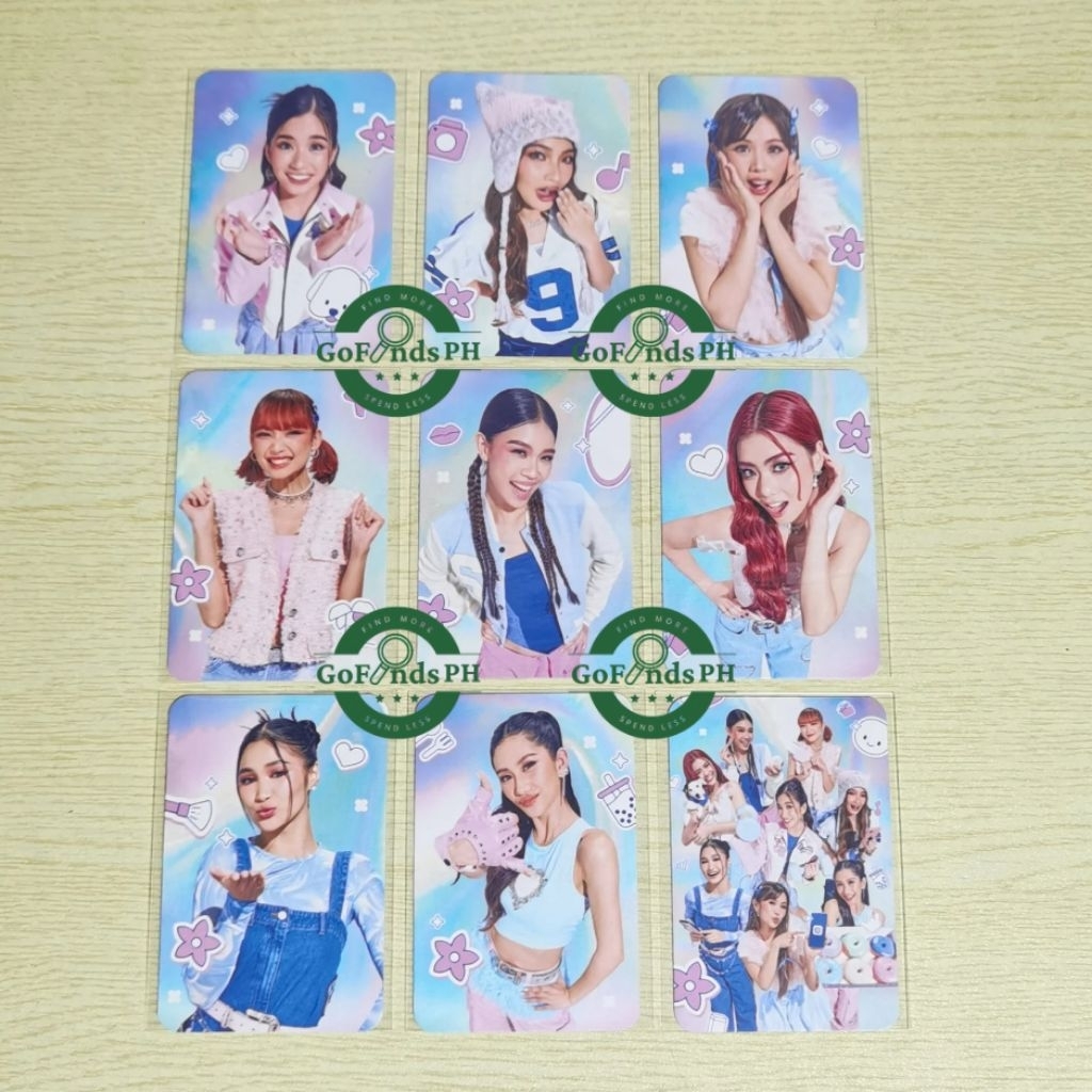BINI Official Photocards (Globe Puregold SSPH Jollibini) | Shopee ...
