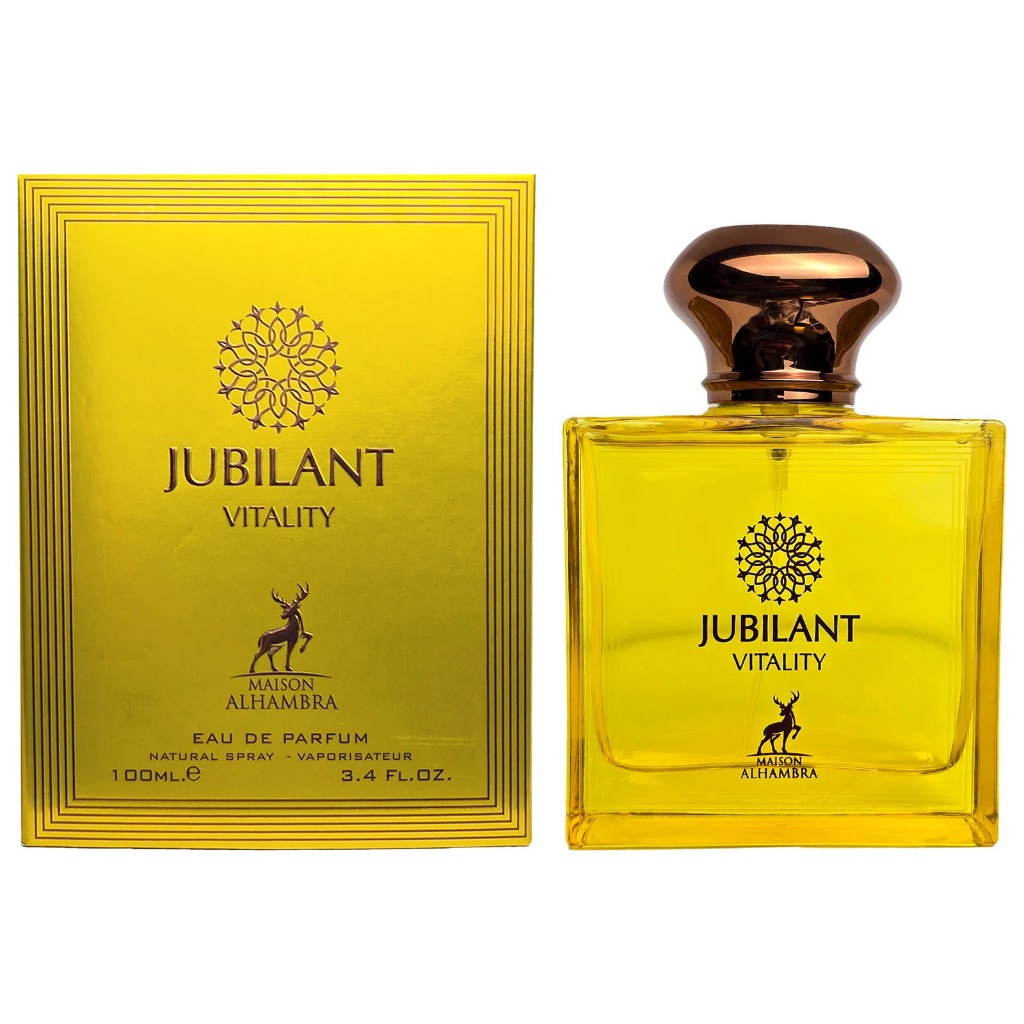 Jubilant Vitality Eau de Parfum 100ml by Maison Alhambra | Shopee ...