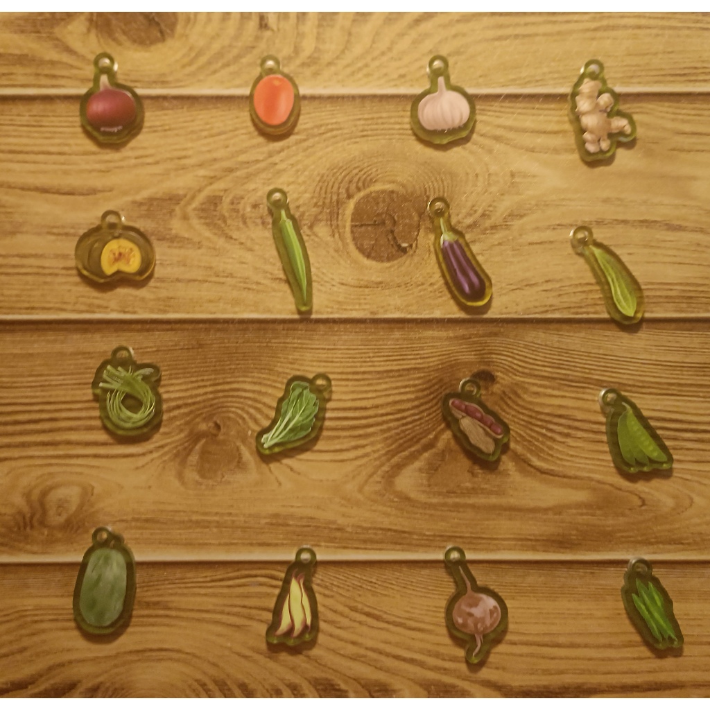 Add-on Acrylic vegetables | Shopee Philippines