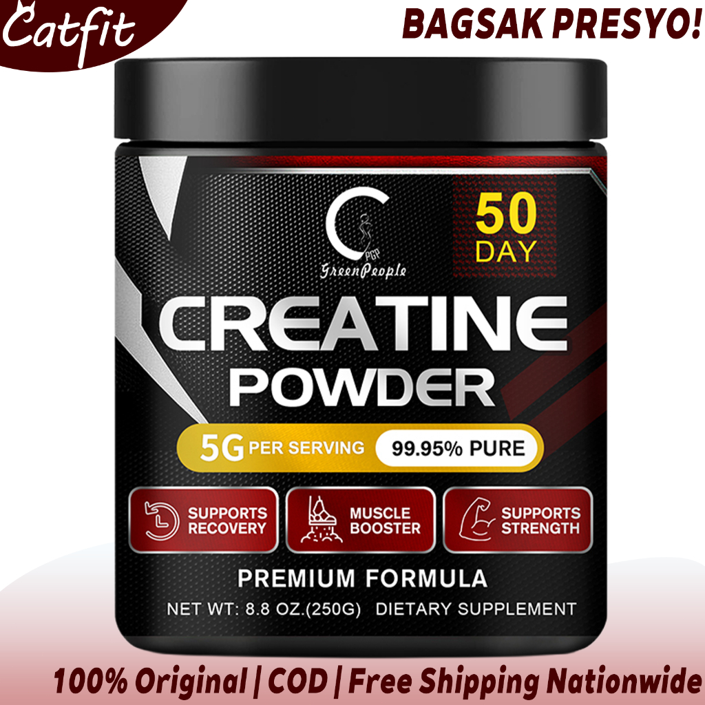 5000MG Creatine Monohydrate Powder for Muscle Building Pre Workout ...