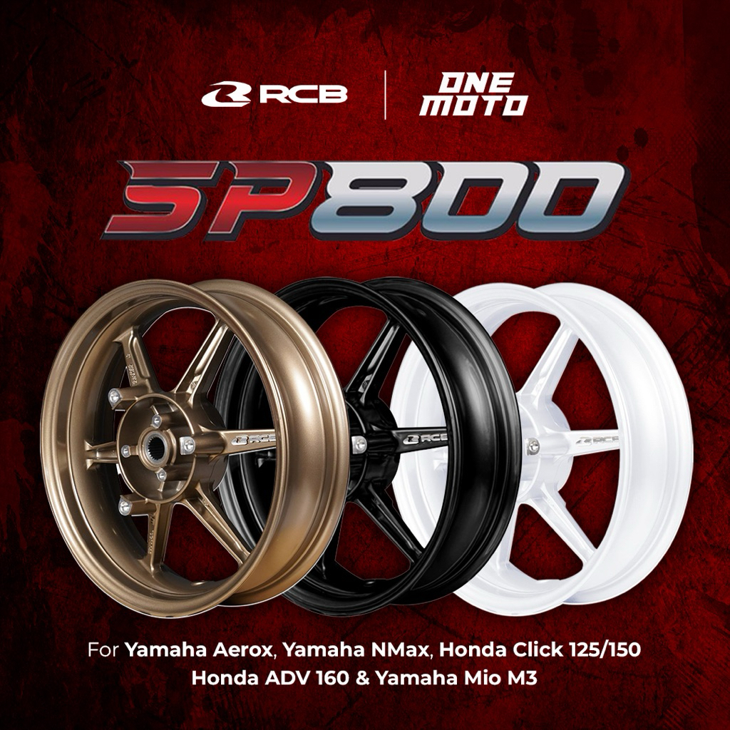 RCB SP800 MAGS (Aerox 155 / NMax 155 / Click 125 150 / ADV 160 / Mio i ...