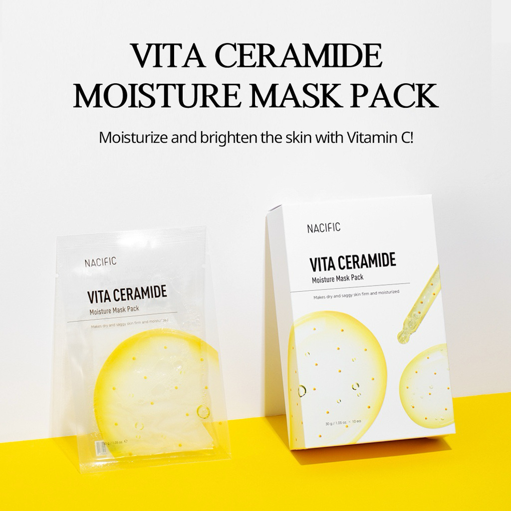 NACIFIC Vita Ceramide Moisture Mask Sheet | Shopee Philippines