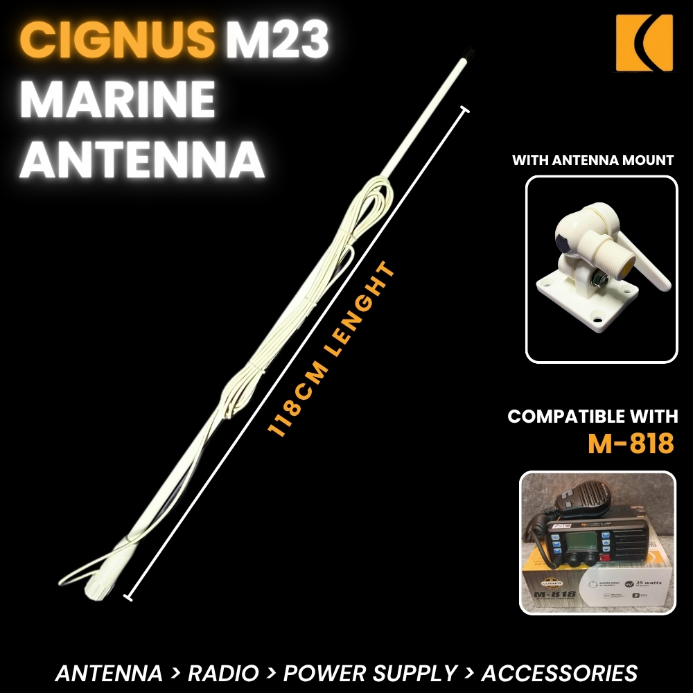 Cignus Marine M23 Antenna with Mount | Shopee Philippines