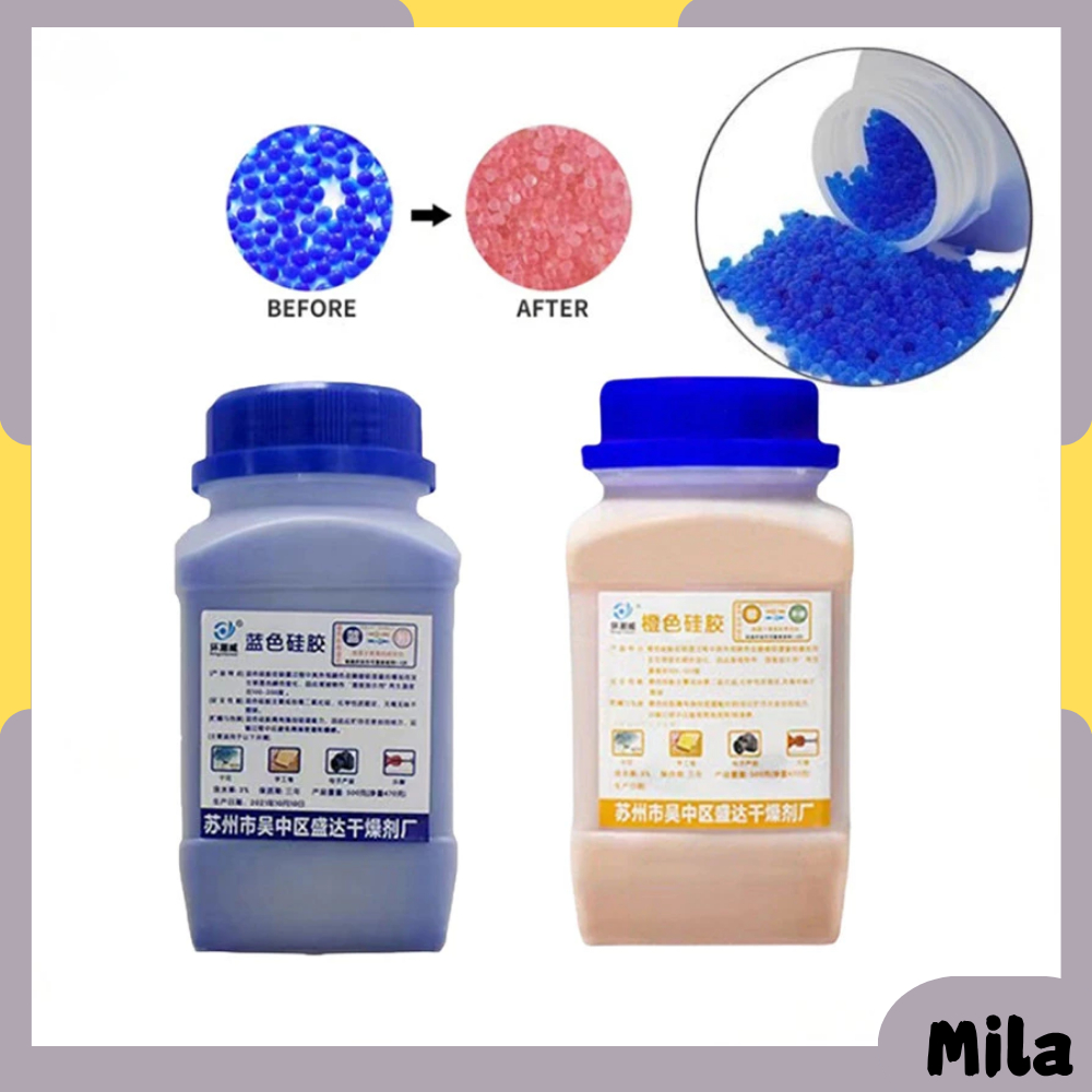 500g Silica Gel for Camera Microscopes Reusable Color Changing Silica ...