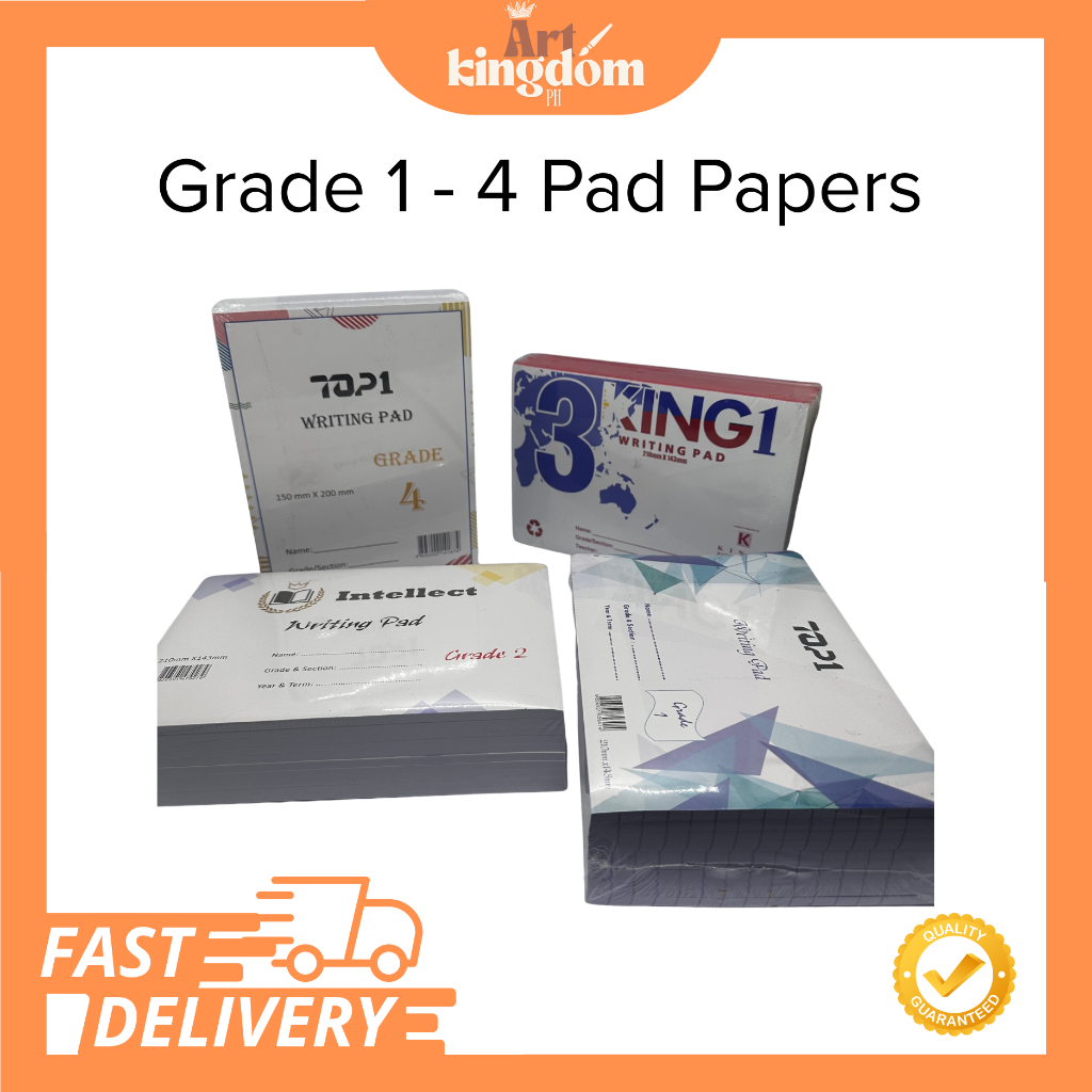 10pcs-Writing Pad for Grade 1 to 4 Educational Pad Paper for Students ...
