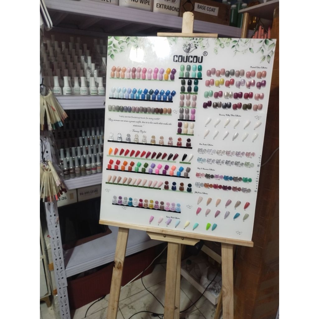 Coucou Display 50x60cm 193colors A4 size 48colors | Shopee Philippines