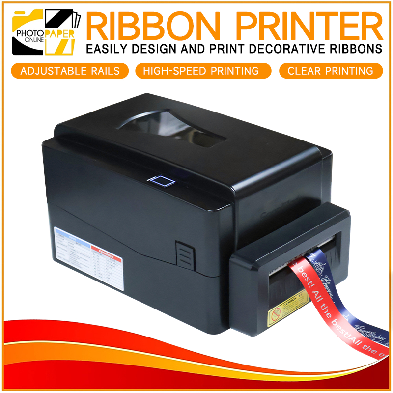 Ribbon Printer Bluetooth Link Print Custom Satin Ribbons Anywhere for ...