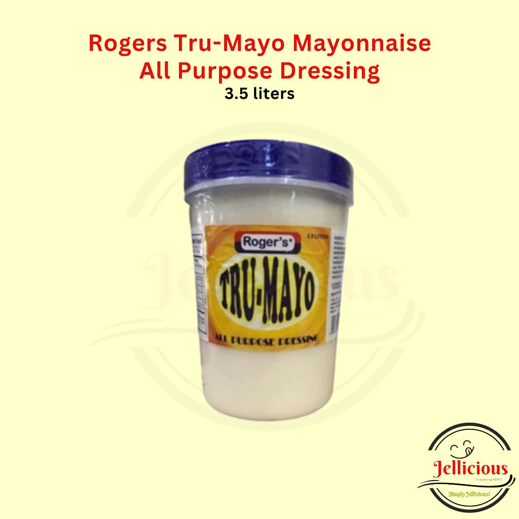 Rogers Tru-Mayo Mayonnaise All Purpose Dressing 3.5 liters | Shopee ...