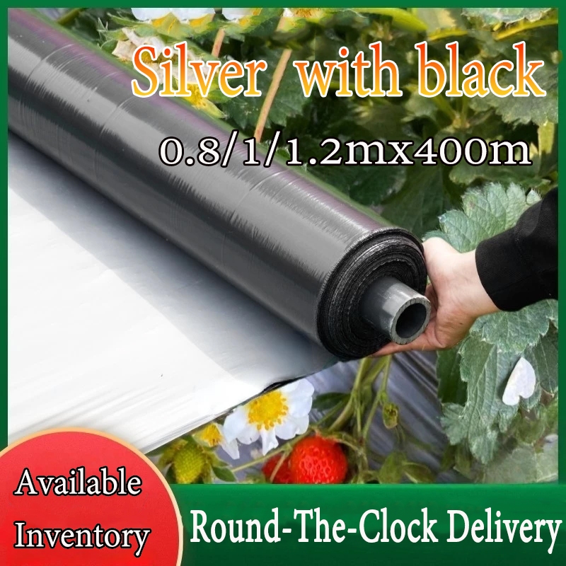 (COD) 40 Microns PLASTIC MULCH FILM 0.8m x 400m/1m x 400m/1.2x 400m ...