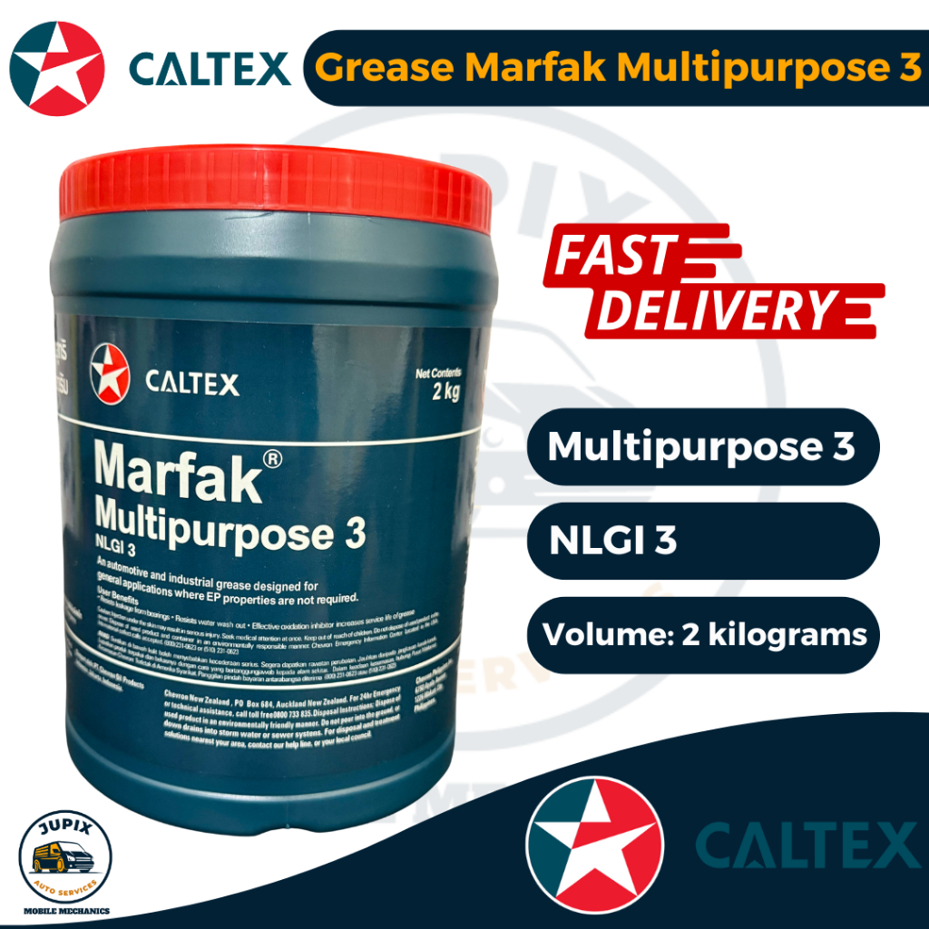 Caltex Marfak Multipurpose Grease NLGI 3 (2kg) | Shopee Philippines