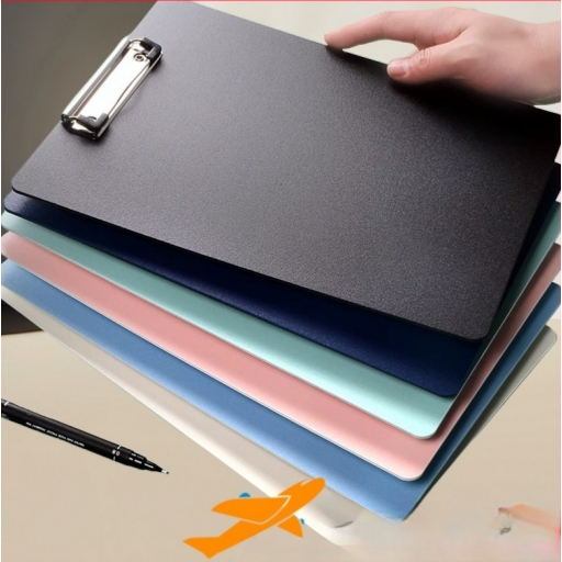A4 Clip Board Writing Pad Hard Board Long Clip Pad File Paper Folder ...