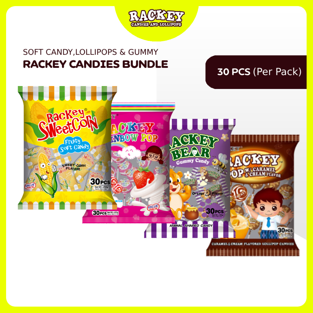 Rackey Candies Bundle | Shopee Philippines