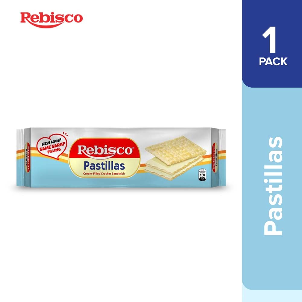 Rebisco Fiesta Pastillas Sandwich 32G X 10Pcs | Shopee Philippines