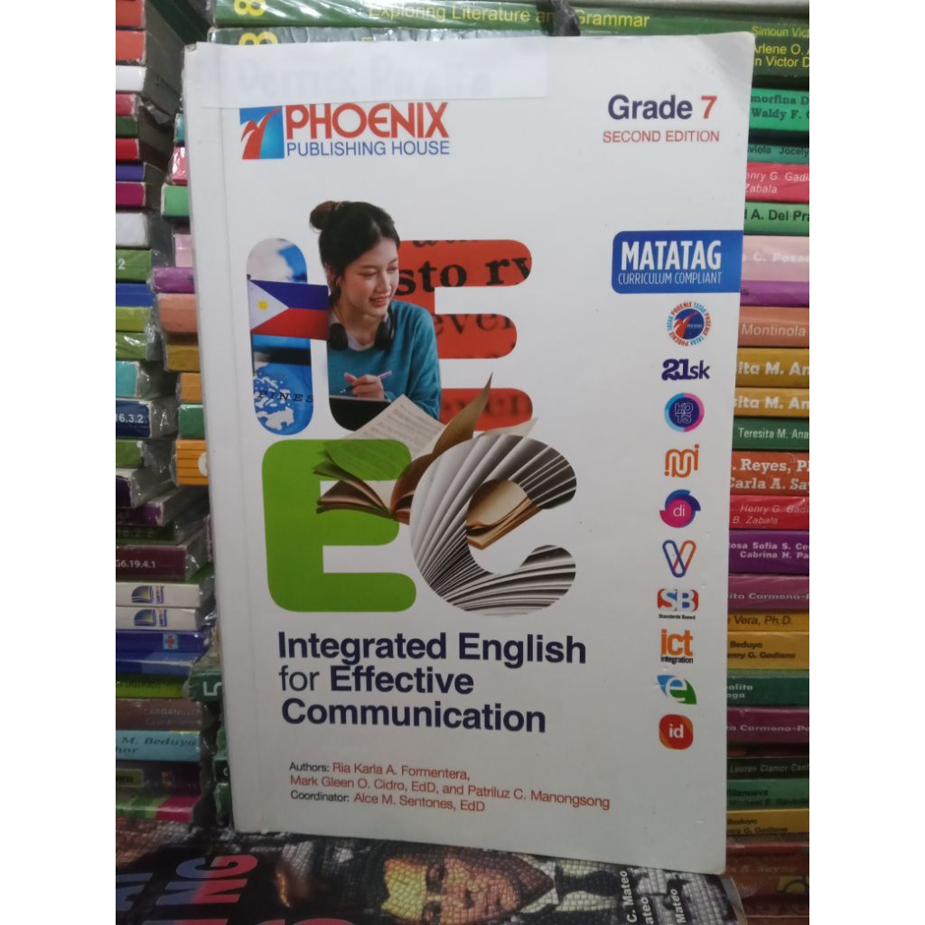 IE FOR EC INTEGRATED ENGLISH FOR EFFECTIVE COMMUNICATION GRADE 7 (USED ...