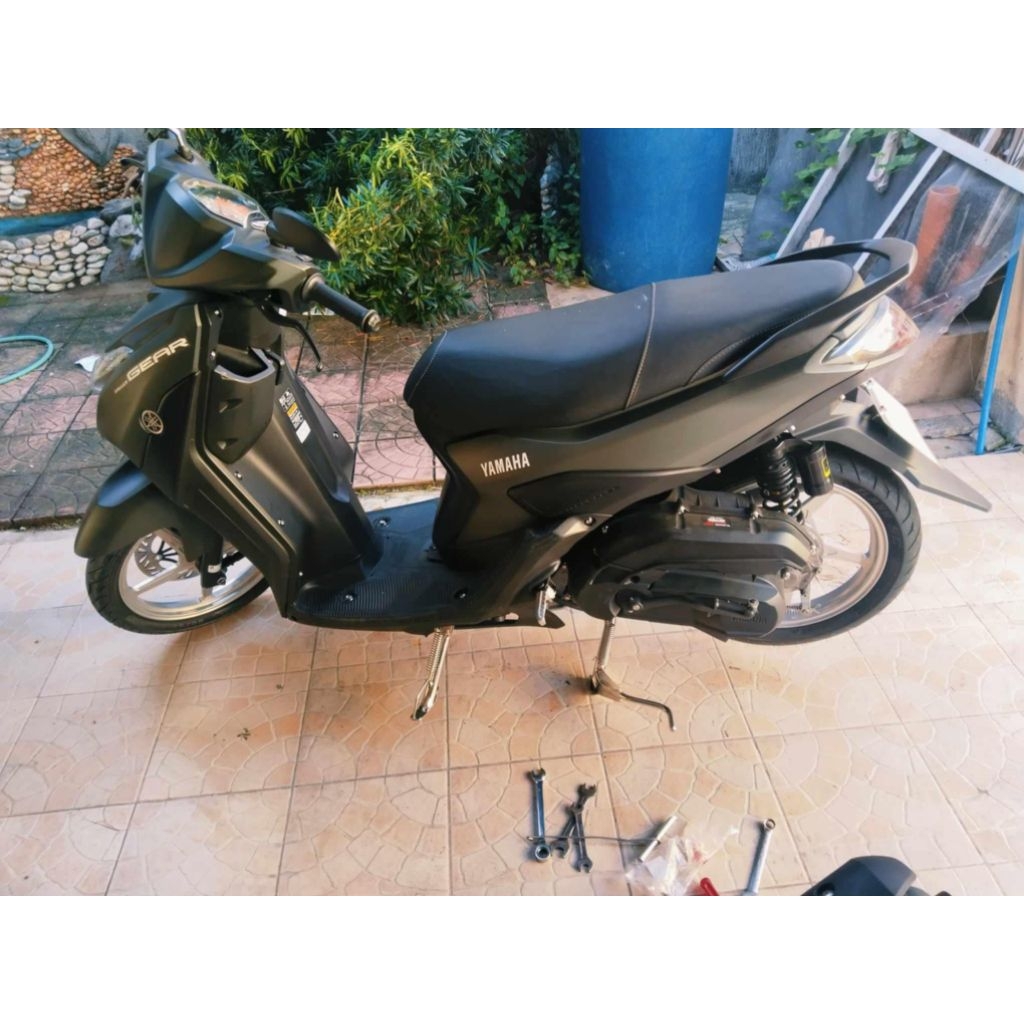 YAMAHA MIO GEAR STAINLESS SIDE AND CENTER STAND | Shopee Philippines