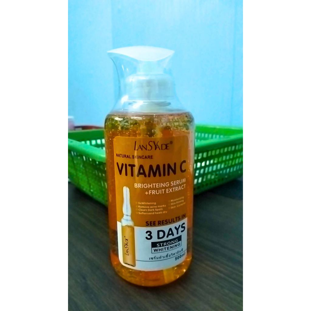 VITAMIN C Brightening Serum from LANSYADE 500g | Shopee Philippines