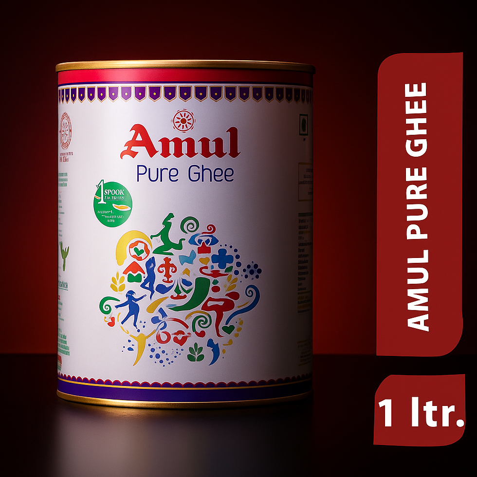 Amul Pure Desi Ghee I 1Litre Packaging I Madel in India | Shopee ...