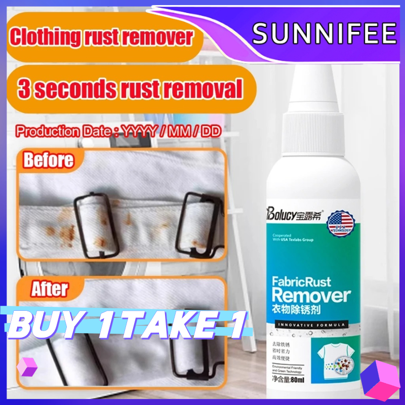 Fabric Rust Stain Remover Clothes Rust Remover Clothing Cleansing Rust ...