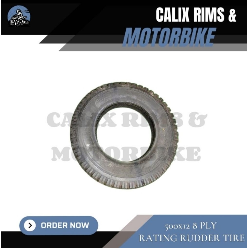 500x12 8 PLY RATING RUDDER TIRE! | Shopee Philippines