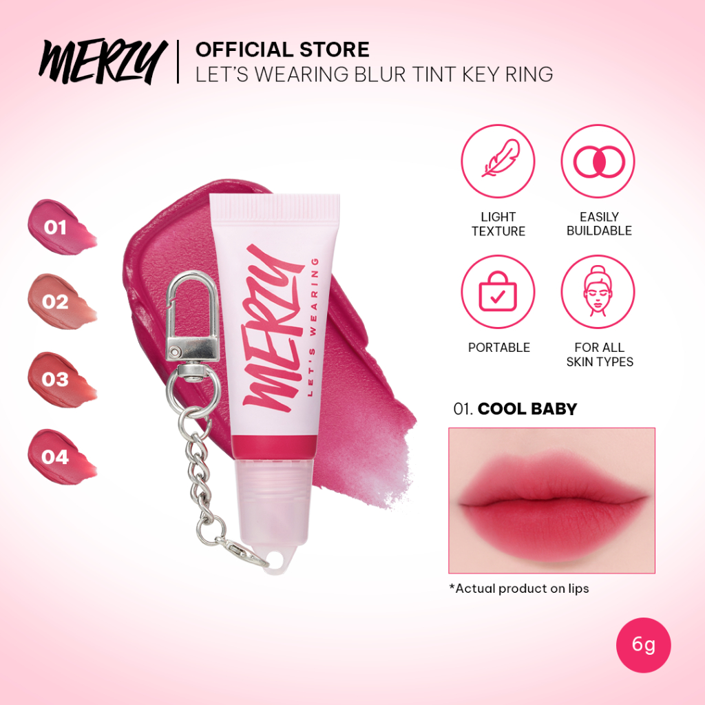 Merzy Let's Wearing Blur Tint Key Ring 6g | Shopee Philippines