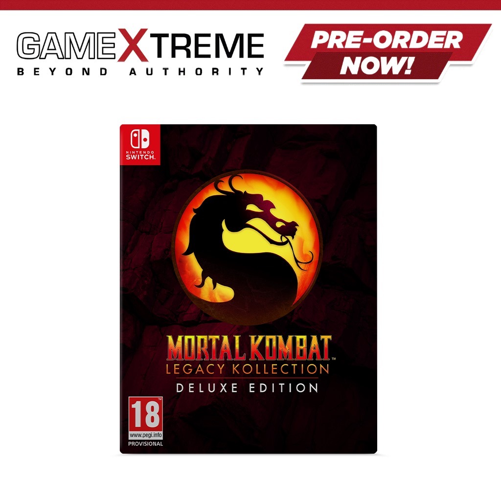 [PRE-ORDER] Nintendo Switch Mortal Kombat: Legacy Kollection - Deluxe ...