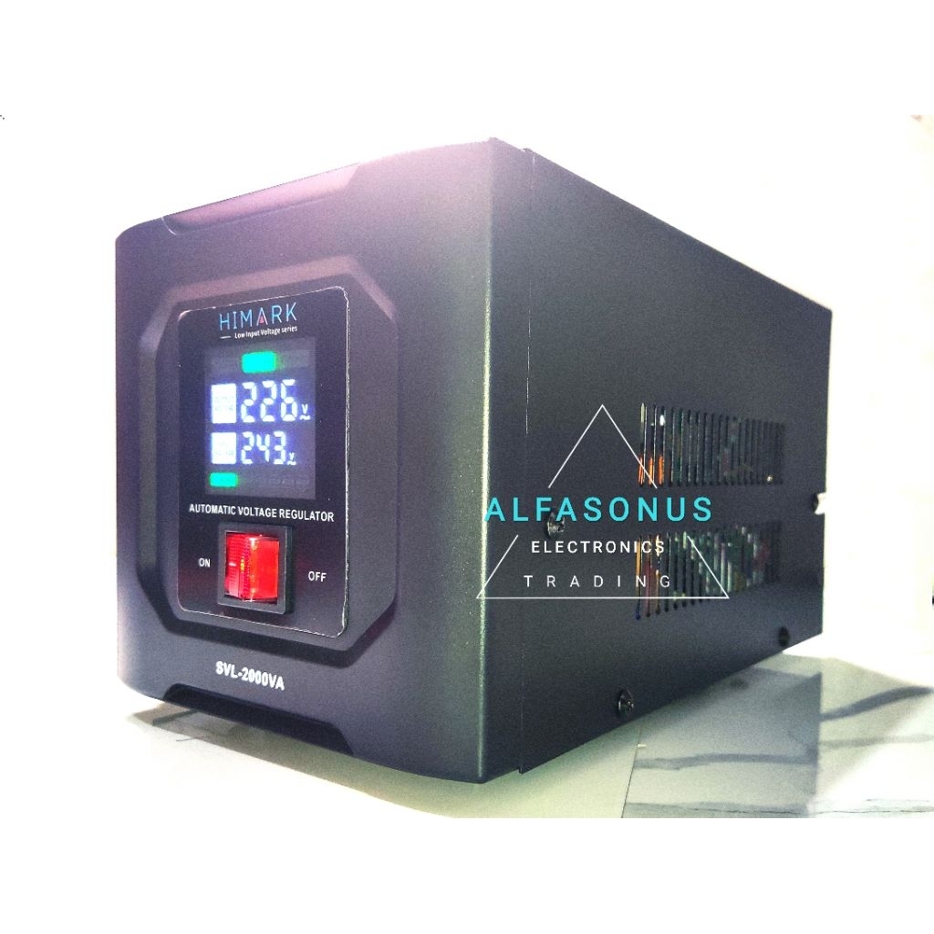 Himark SVL-2000VA Automatic Voltage Regulator 2000W AVR Low Input ...