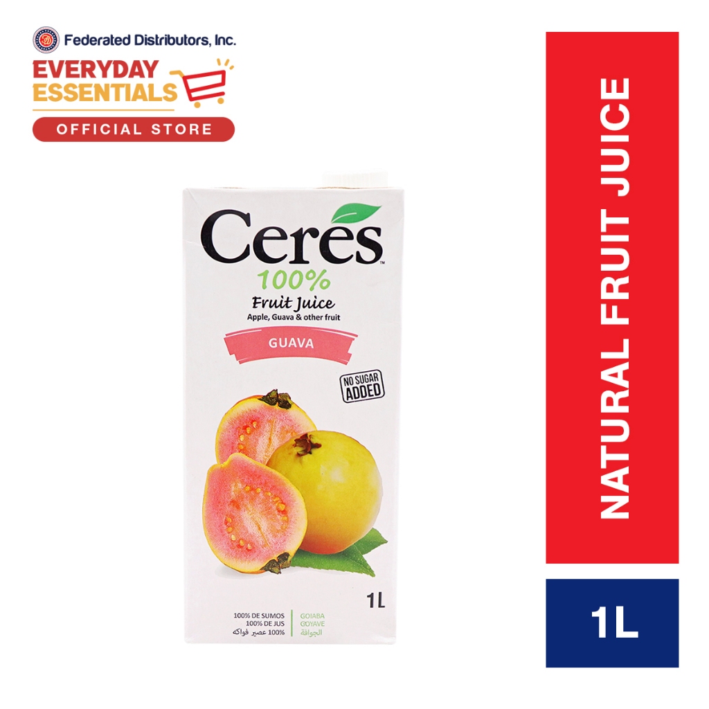 Ceres Fruit Juice - Guava 1 Liter | Shopee Philippines