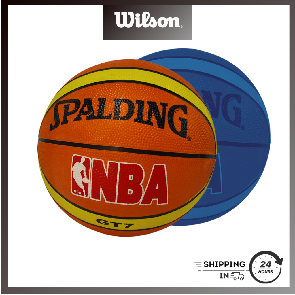 Spalding Basketball – Original Color, Size 7 – Rubber & PU Leather ...