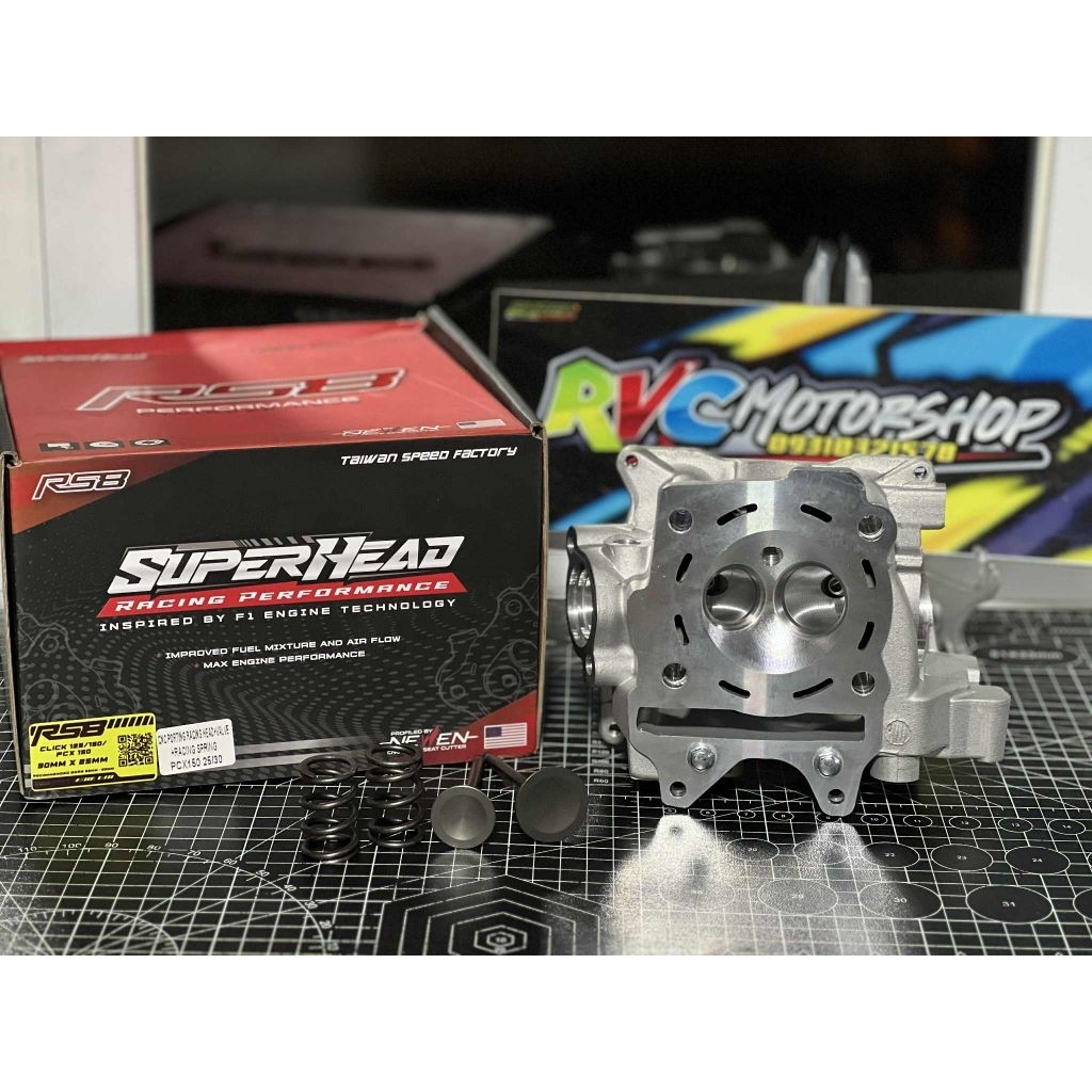 RS8 [30/25] Super Head (CNC Port) for Click 125/150, PCX 150, ADV 150 ...