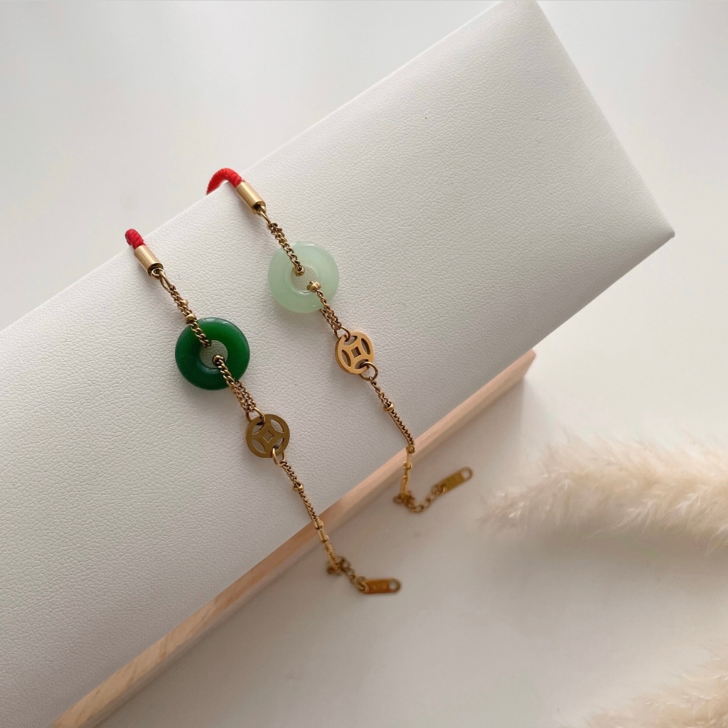 BEST SELLING Jade red string bracelets | Shopee Philippines